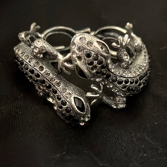 Jewelry | Pewter Gecko Bracelet | Poshmark